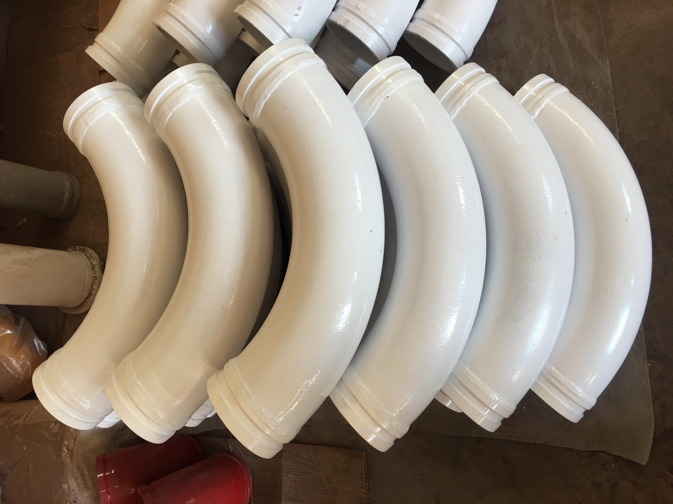 China Concrete Delivery Pipe DN65 Concrete Pump Bend Pipe factory and ...