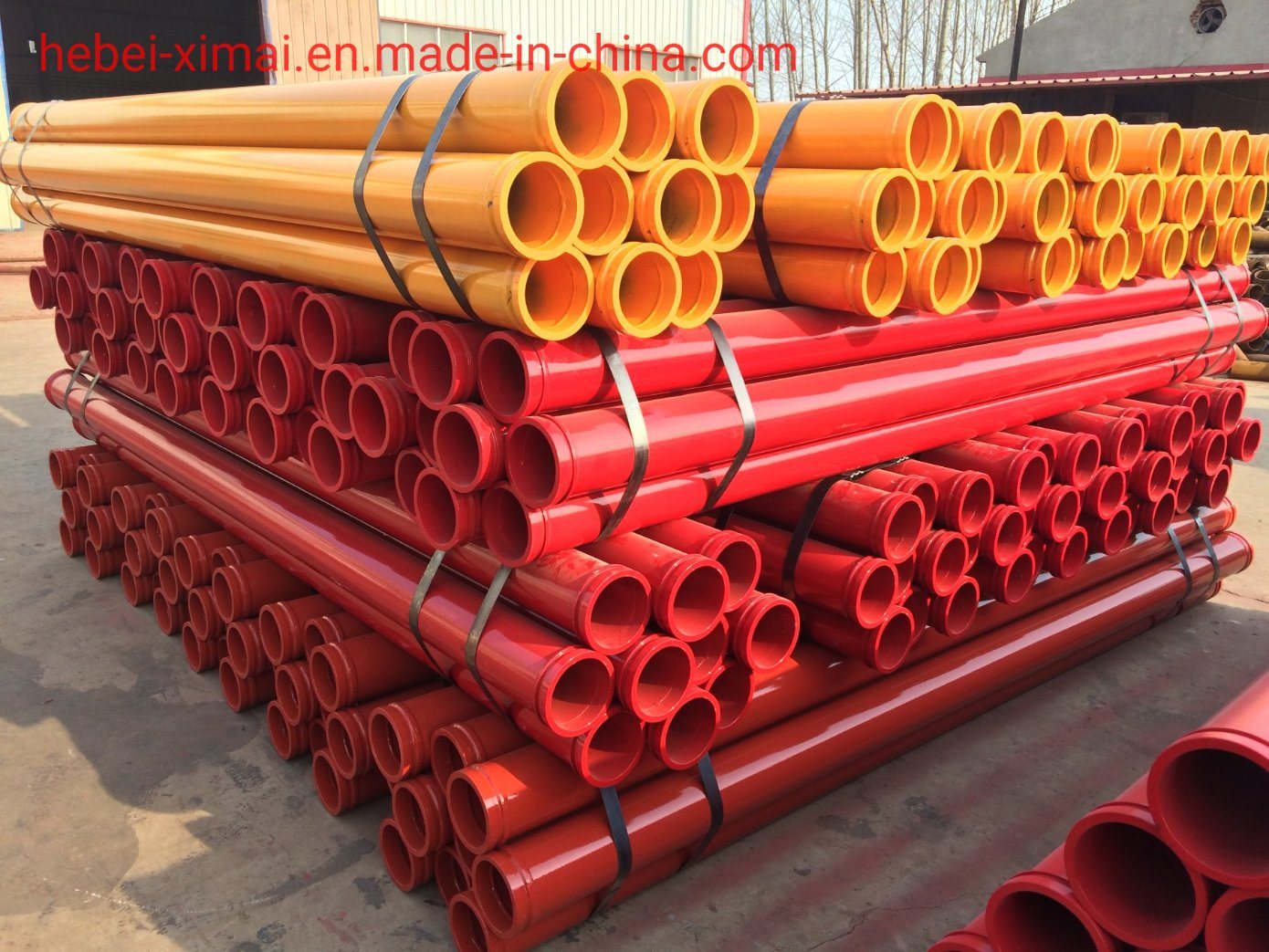 China 2018 Good Quality Pressure Pump - Concrete Pump Parts Twin Wall ...